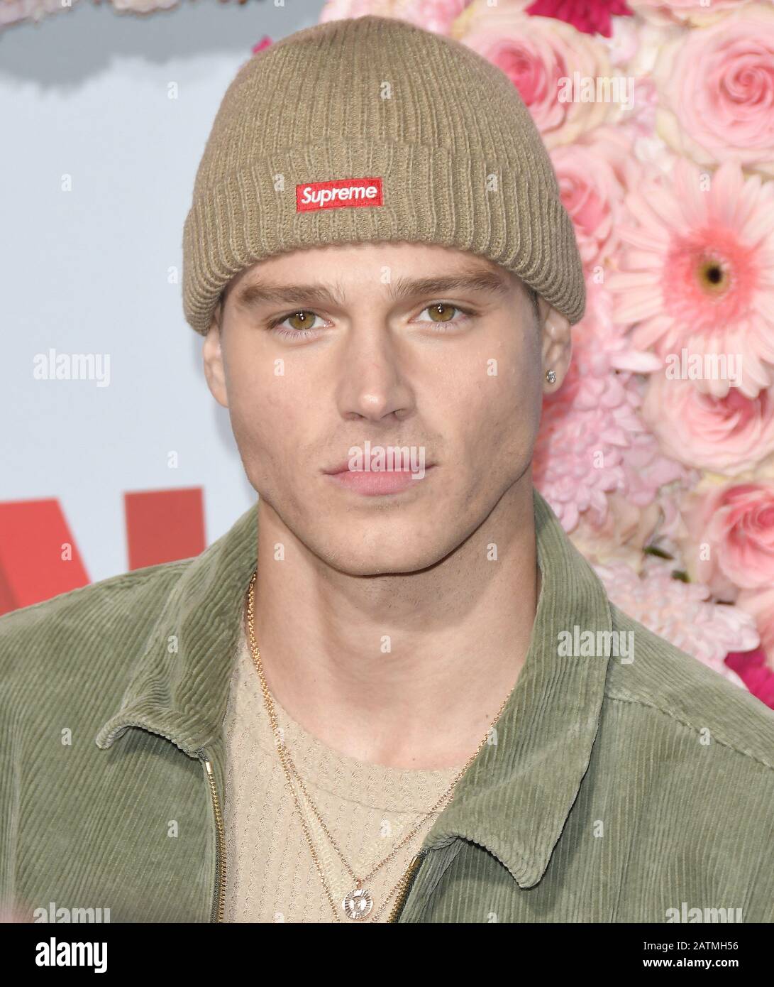 Los Angeles, USA. 03rd Feb, 2020. Matthew Noszka arrives at the Netflix ...