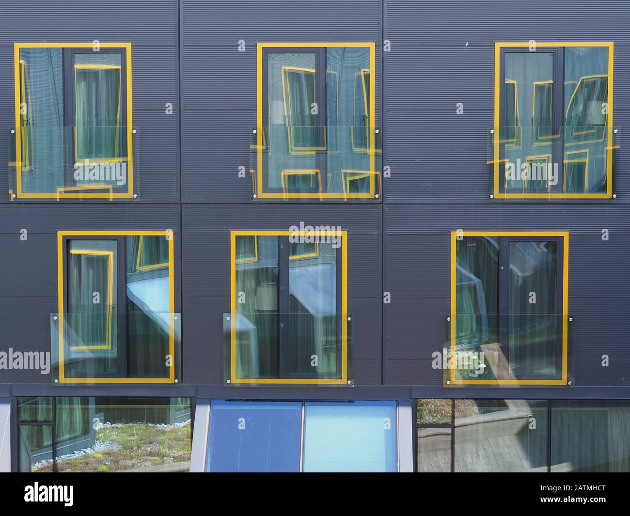 Modern elevation covered windows hi-res stock photography and images ...
