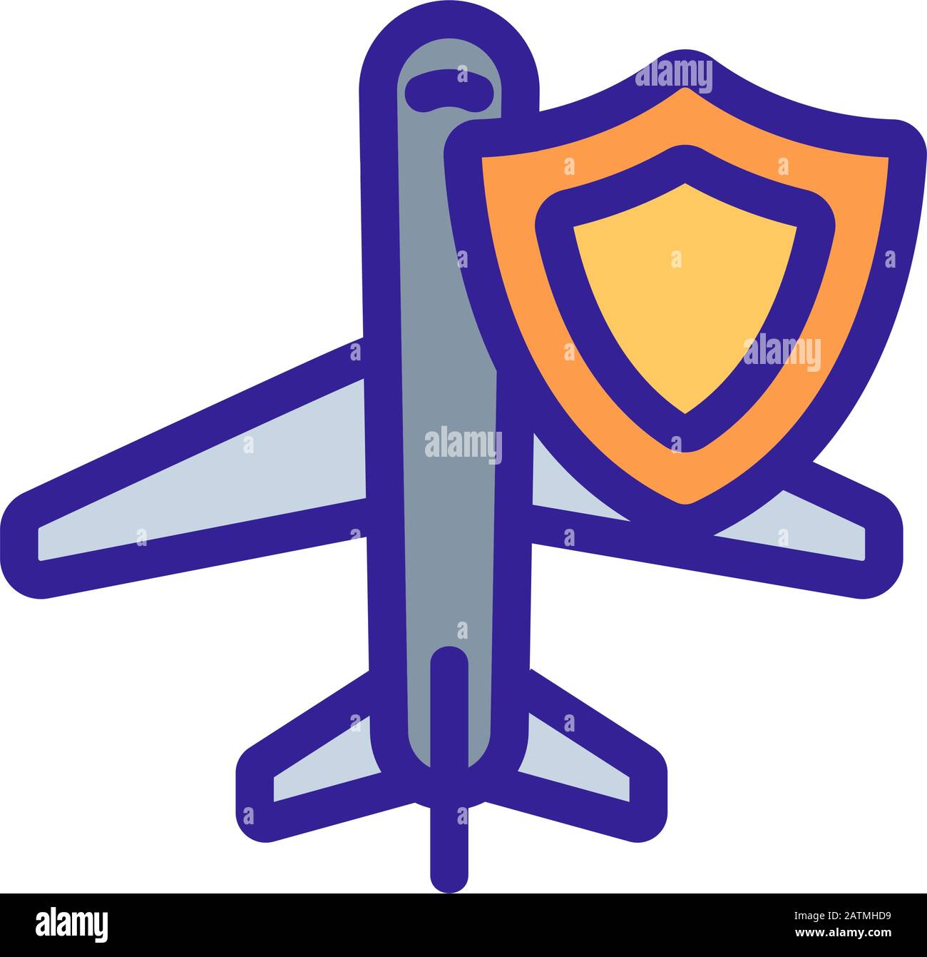 Airline security guard Stock Vector Images - Alamy
