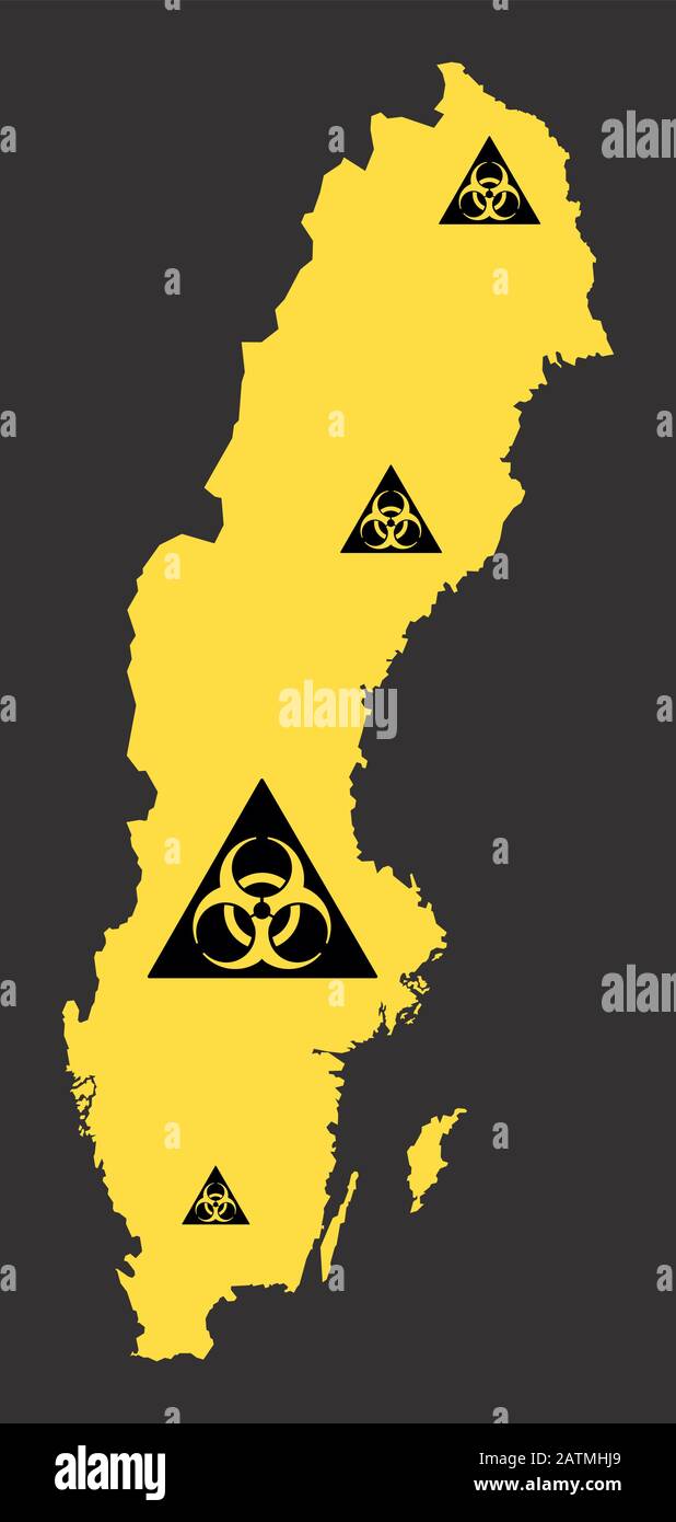 Warning sign sweden Stock Vector Images - Alamy