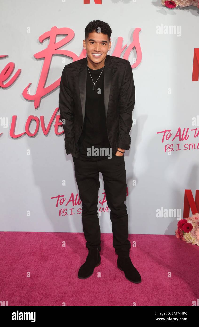 Los Angeles, Ca. 3rd Feb, 2020. Alex Wassabi, at Netflix's "To All the ...