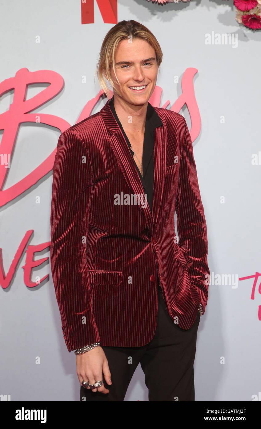 Los Angeles, Ca. 3rd Feb, 2020. Luke Eisner, at Netflix's "To All the ...