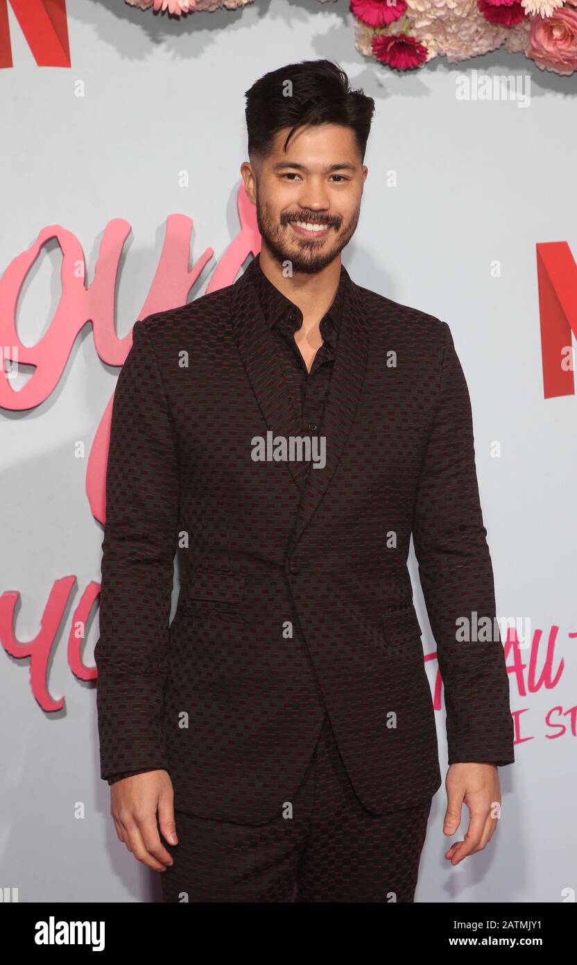Los Angeles, Ca. 3rd Feb, 2020. Ross Butler, at Netflix's "To All the ...