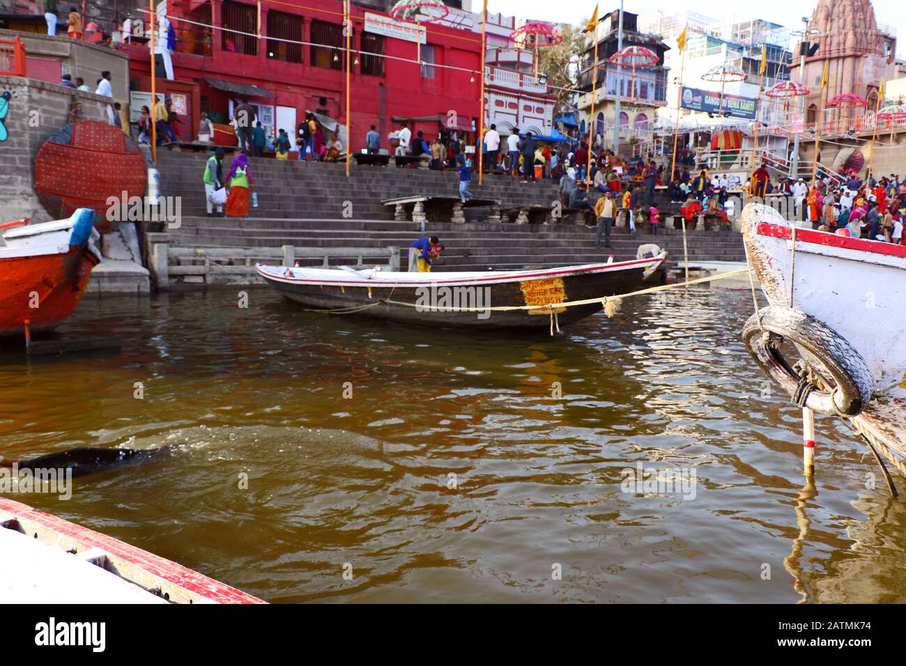 Meets ganga river hi-res stock photography and images - Alamy