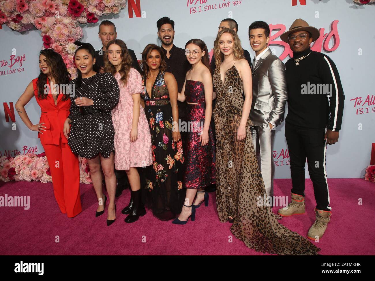 Los Angeles, Ca. 3rd Feb, 2020. Janel Parrish, Lana Condor, John ...