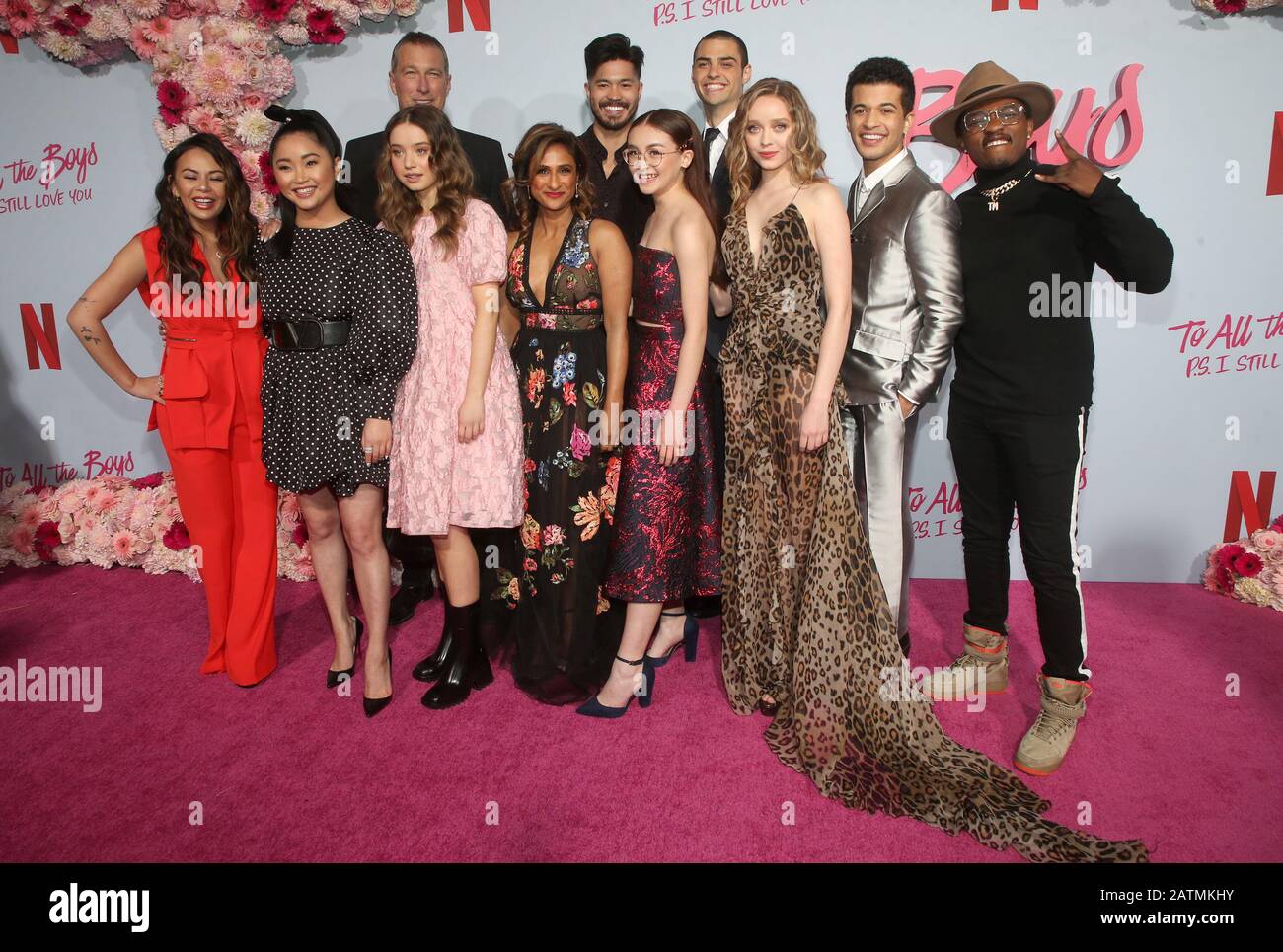 Los Angeles, Ca. 3rd Feb, 2020. Janel Parrish, Lana Condor, John ...