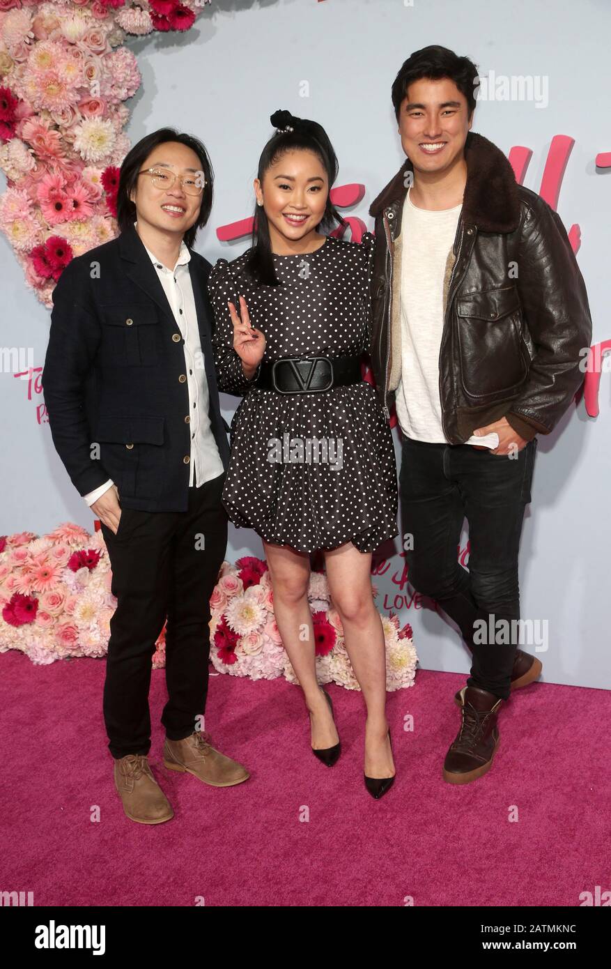 Los Angeles, Ca. 3rd Feb, 2020. Jimmy O. Yang, Lana Condor, at Netflix ...