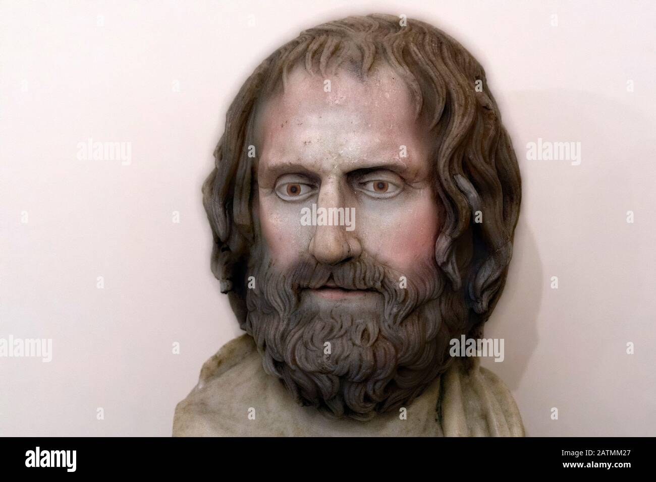 Greek Statue Painted High Resolution Stock Photography and Images - Alamy