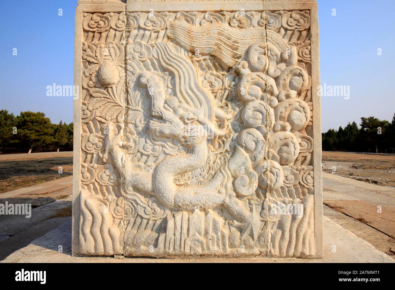 The ancient Chinese stone carving Stock Photo - Alamy