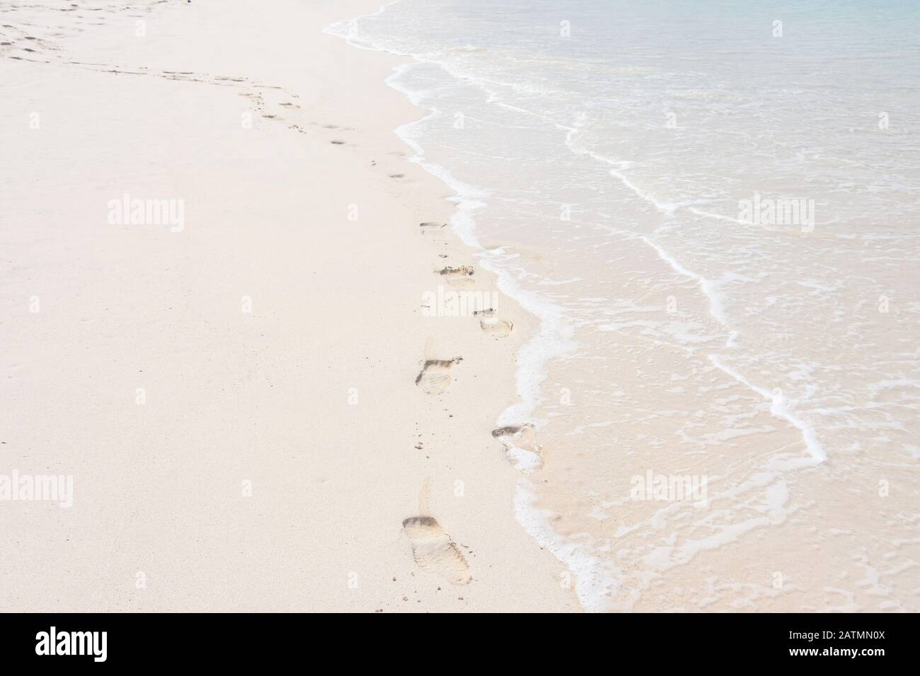 Water footsteps hi-res stock photography and images - Alamy