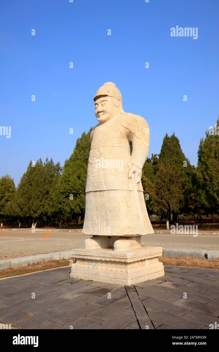 The ancient Chinese stone carving Stock Photo - Alamy