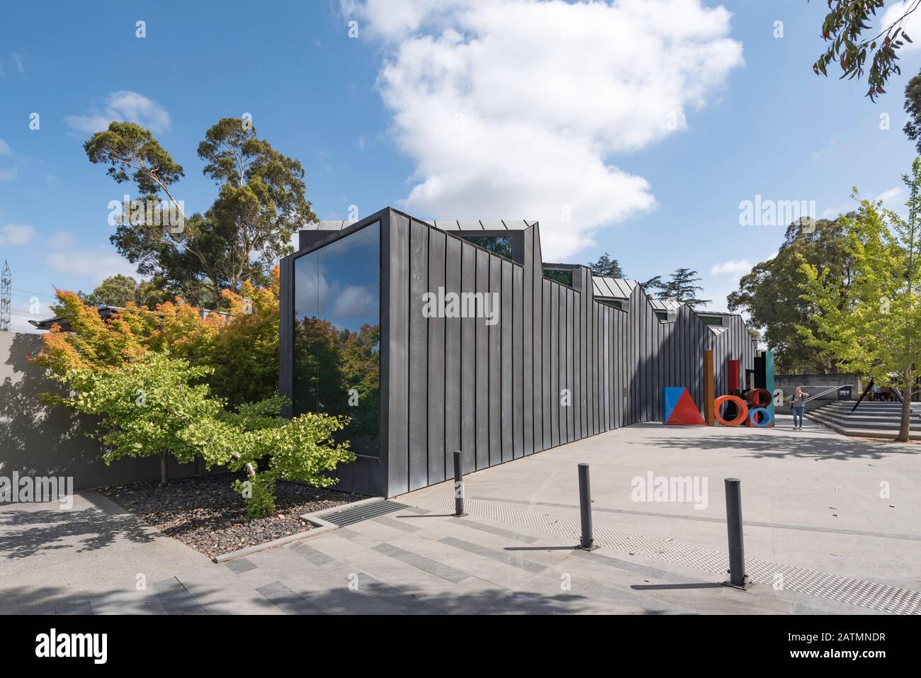 Heide III, is a purpose built museum space with a black titanium zinc ...