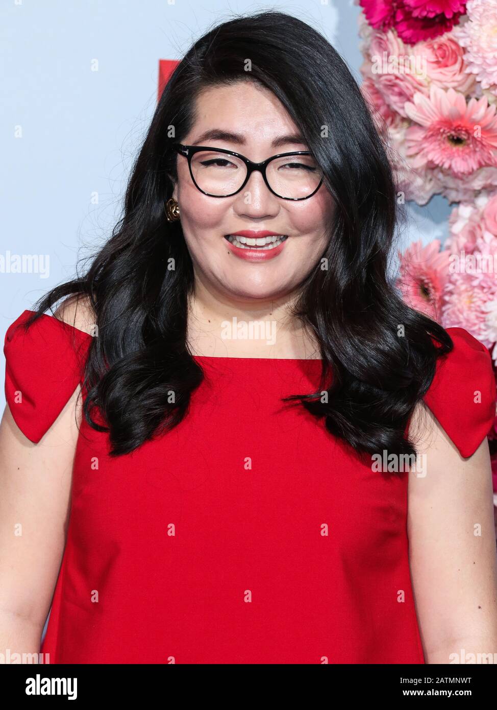 HOLLYWOOD, LOS ANGELES, CALIFORNIA, USA - FEBRUARY 03: Writer Jenny Han ...