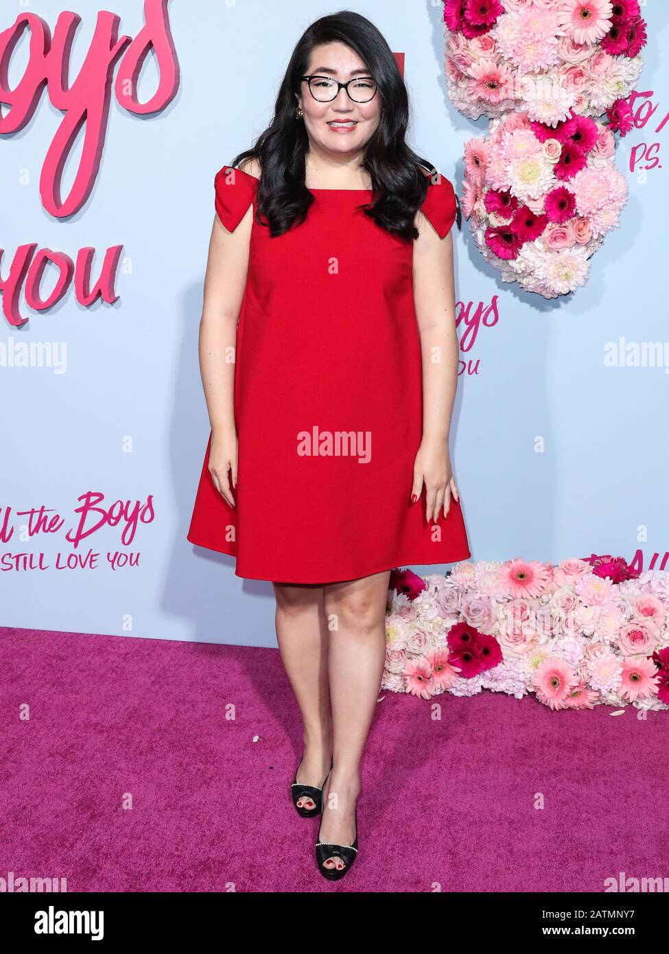 HOLLYWOOD, LOS ANGELES, CALIFORNIA, USA - FEBRUARY 03: Writer Jenny Han ...