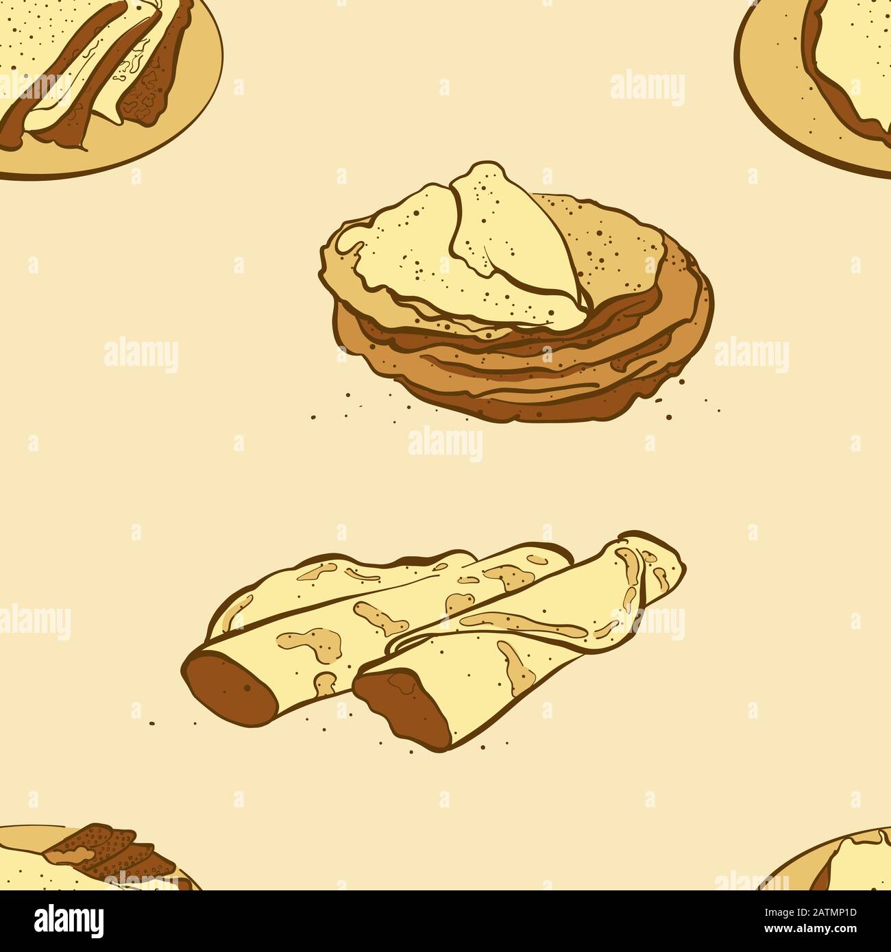 Crêperie Stock Vector Images - Alamy