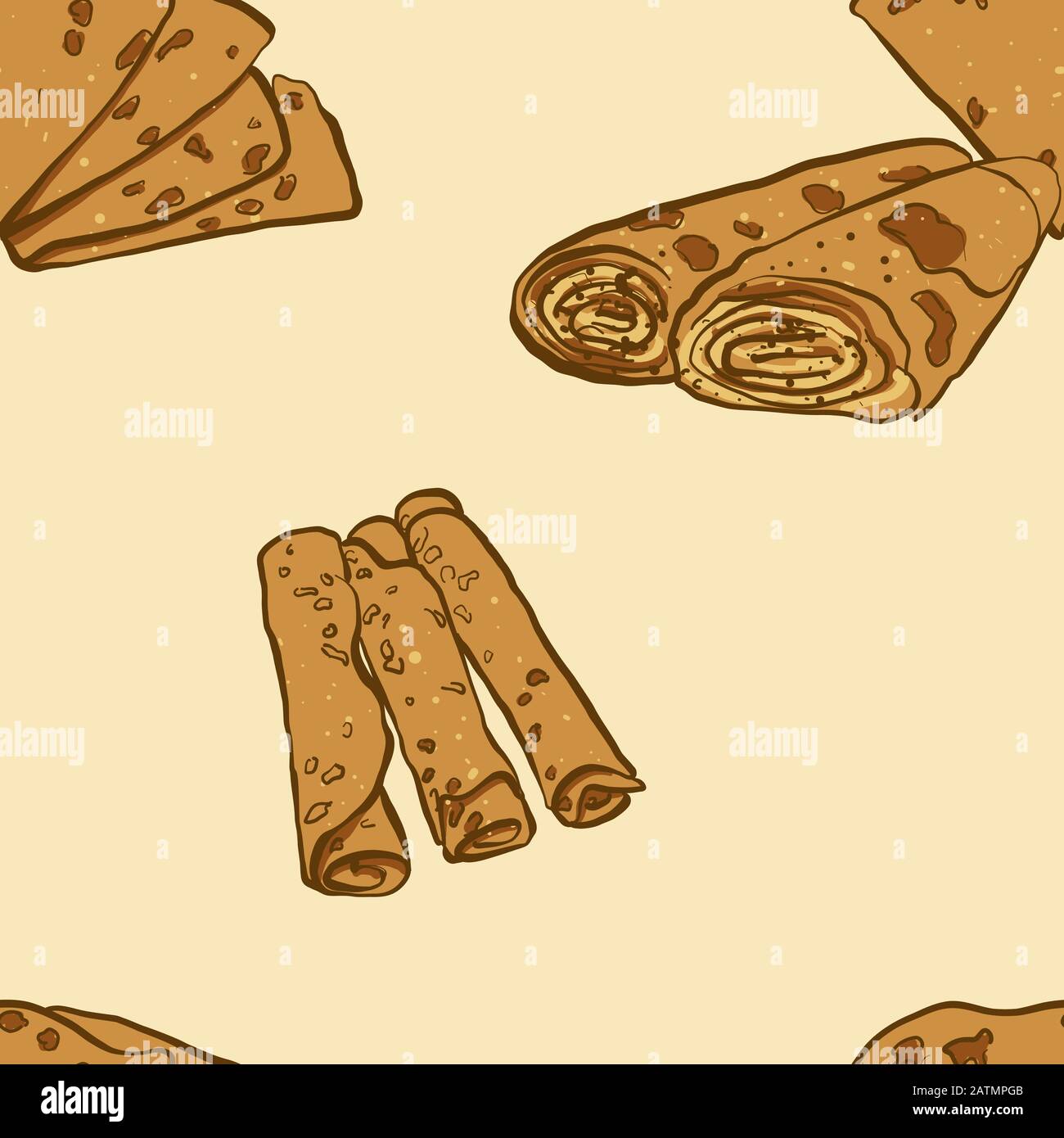 Lefse cake Stock Vector Images - Alamy