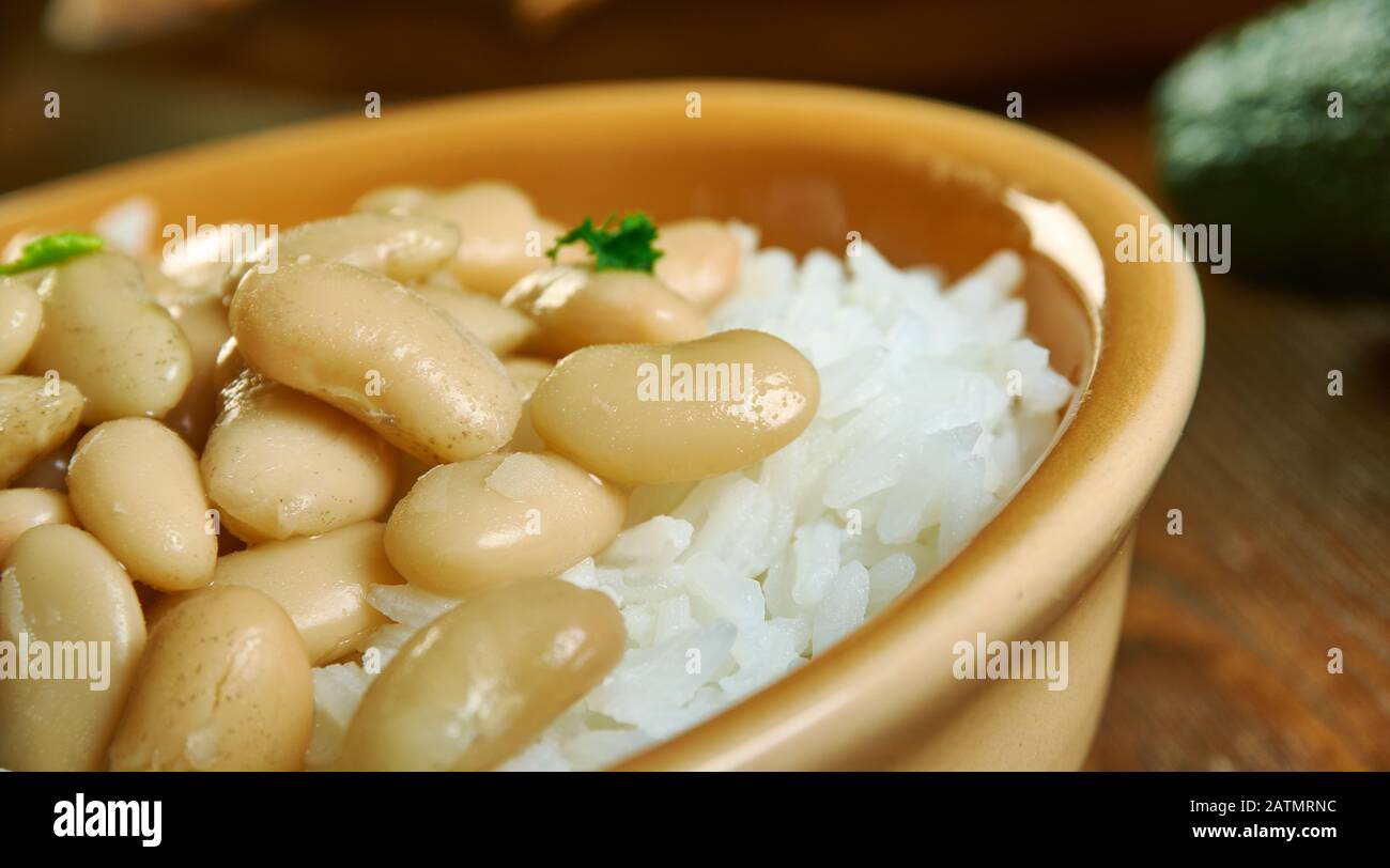 Wali na maharage , dish made with red beans and rice., Tanzanian ...