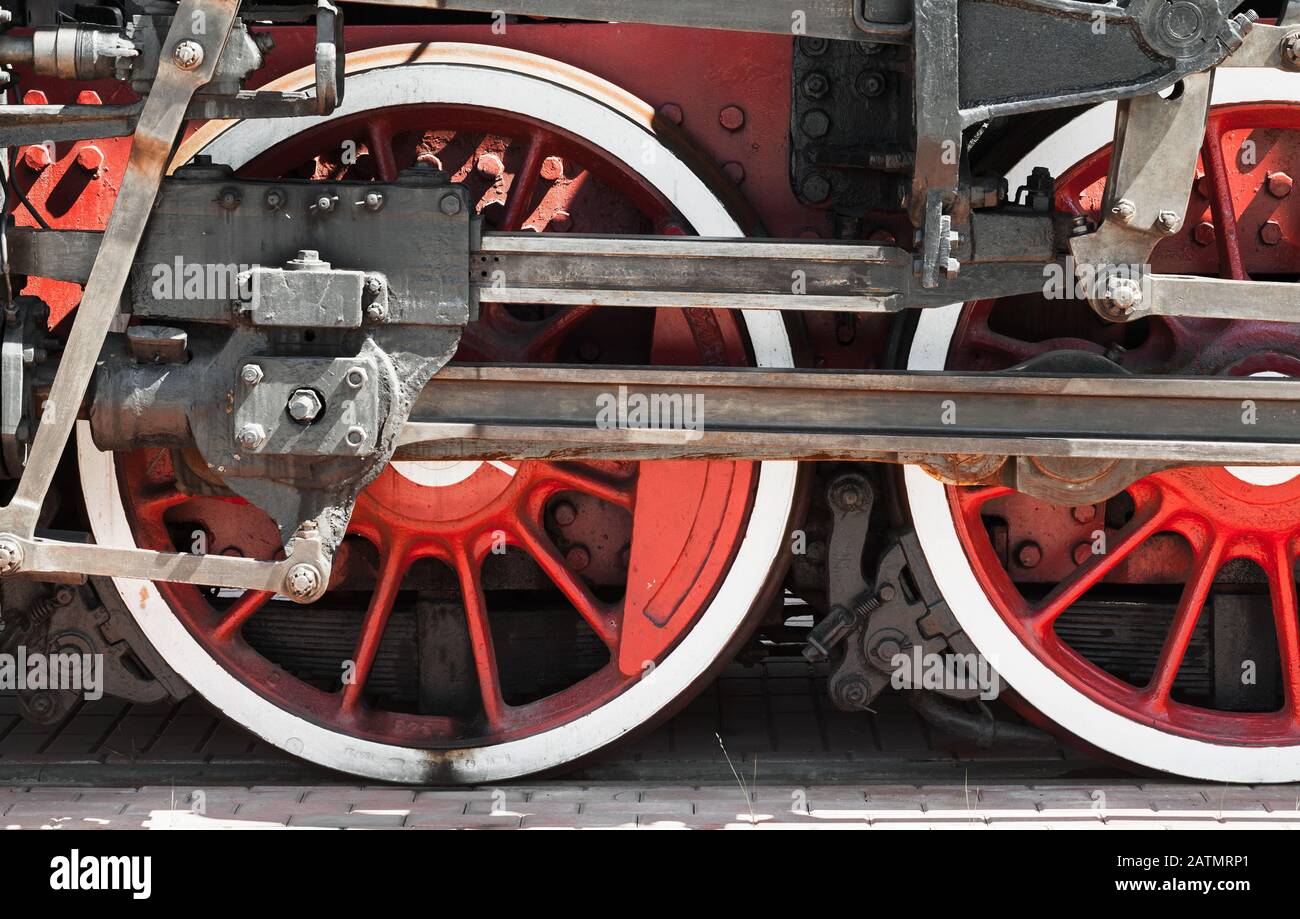 Parts of a locomotive hi-res stock photography and images - Alamy