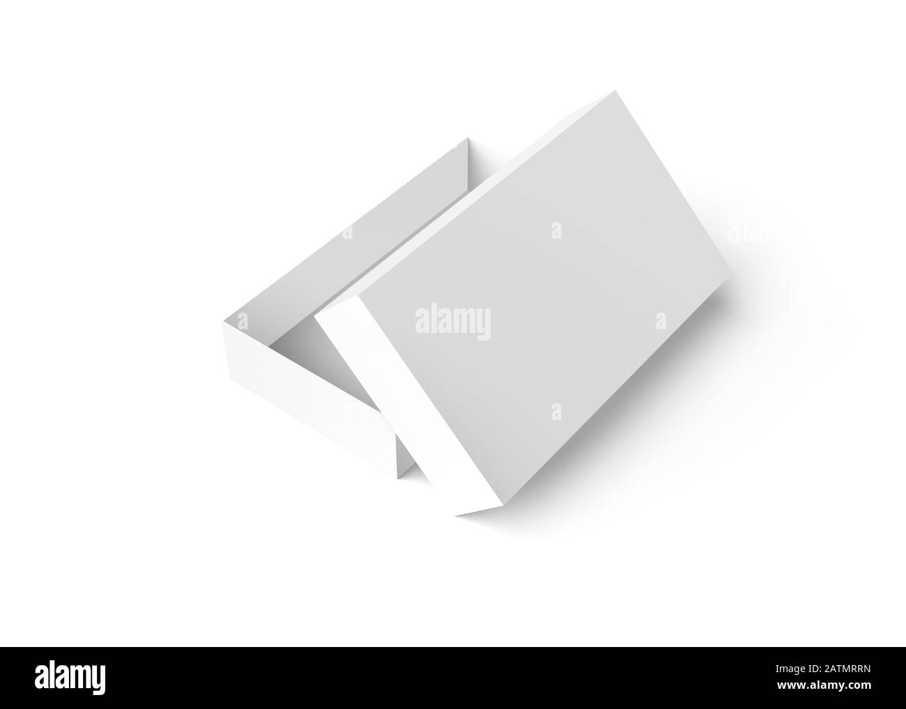 Open realistic gift box Cut Out Stock Images & Pictures - Alamy