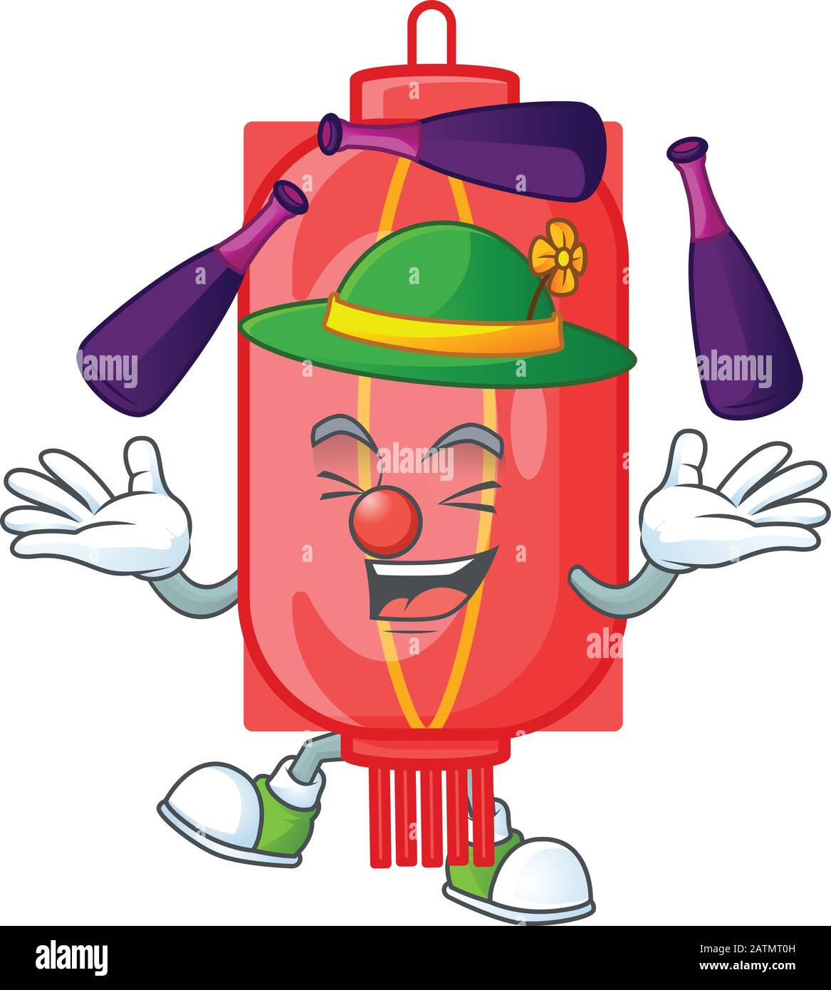 Smart chinese traditional paper cartoon character design playing ...