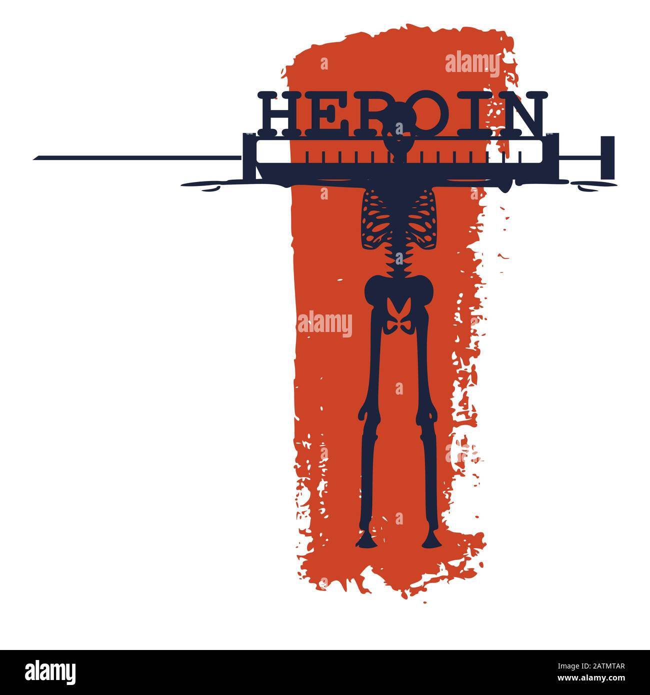 Abstract image relative to drugs addiction. Pharmacy and medicaments ...