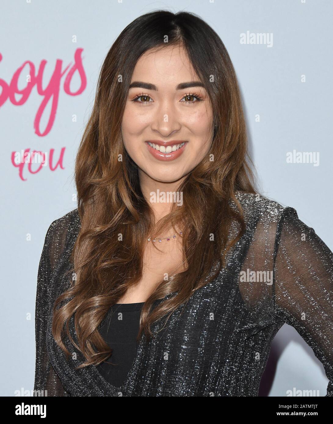 Los Angeles, USA. 03rd Feb, 2020. Marilyn Flores arrives at the Netflix ...
