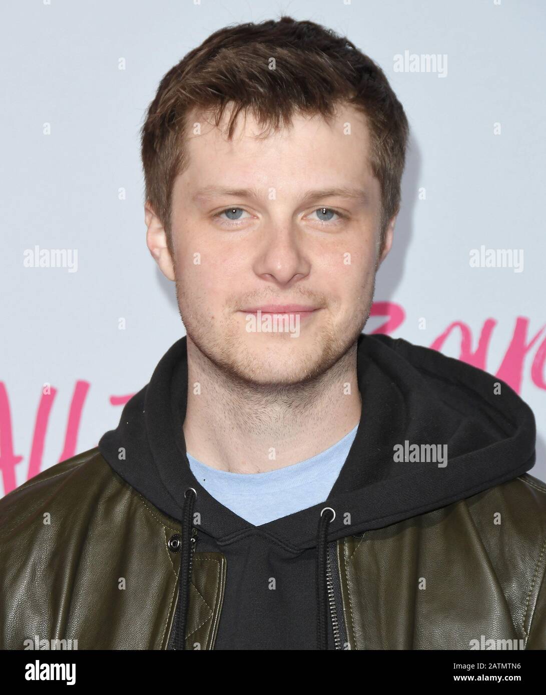 Los Angeles, USA. 03rd Feb, 2020. Tyler Barnhardt arrives at the ...