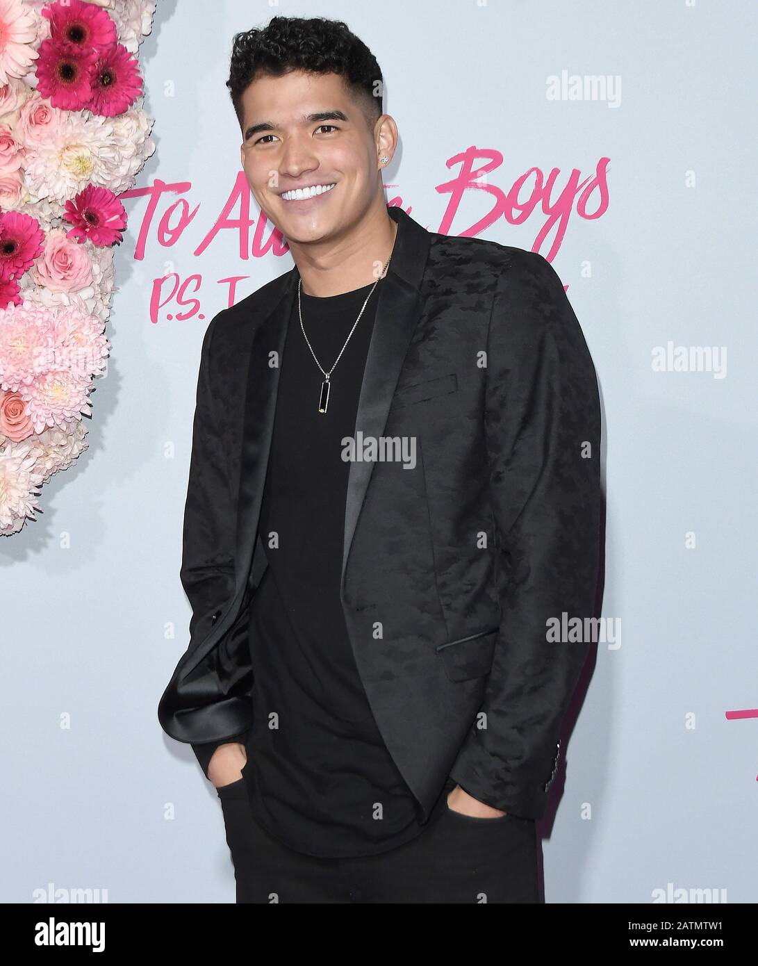 Los Angeles, USA. 03rd Feb, 2020. Alex Wassabi arrives at the Netflix's ...