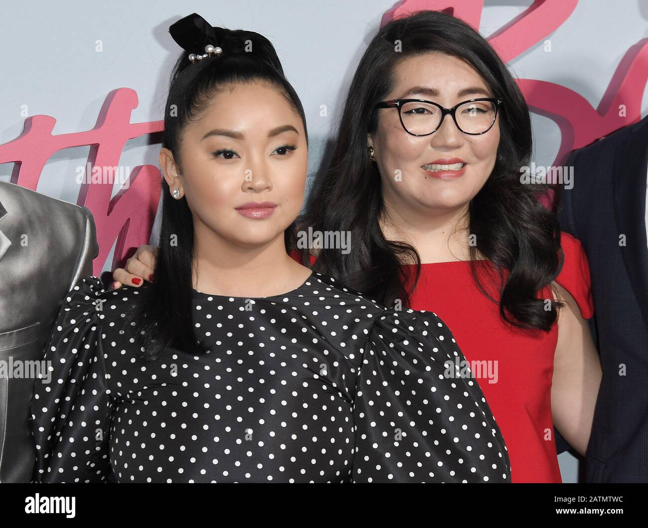 Los Angeles, USA. 03rd Feb, 2020. (L-R) Lana Condor and Jenny Han at ...