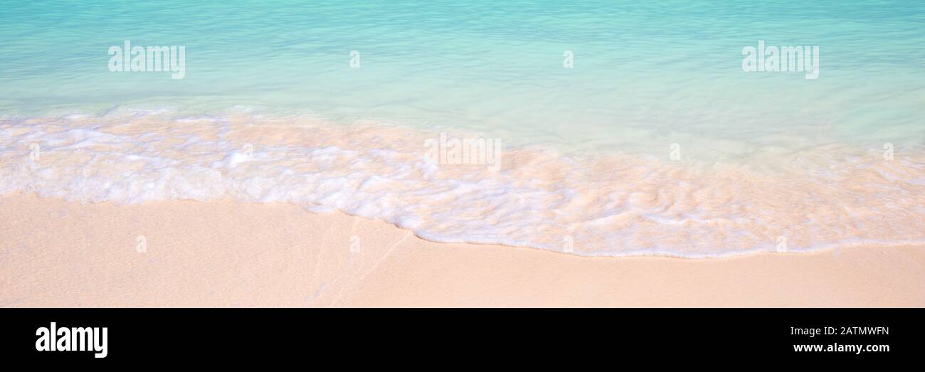 Sand and ocean panoramic background, summer concept Stock Photo - Alamy