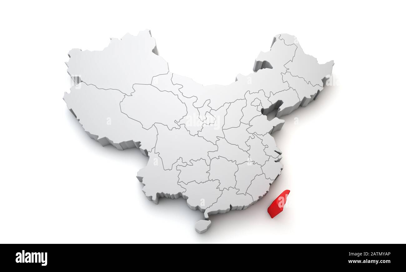 Map of china taiwan hi-res stock photography and images - Alamy