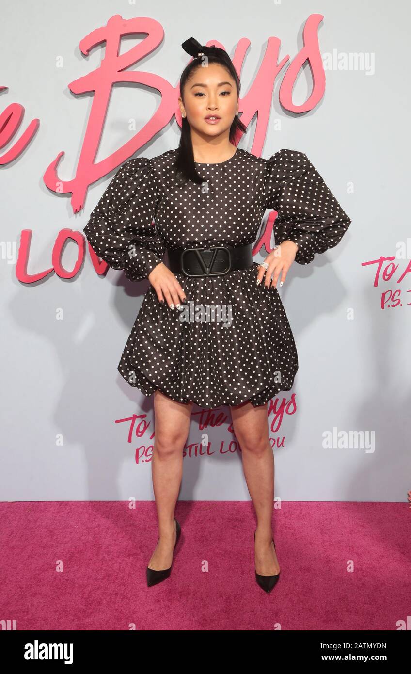 Los Angeles, California, USA. 3rd Feb, 2020. Lana Condor. Netflix's "To ...