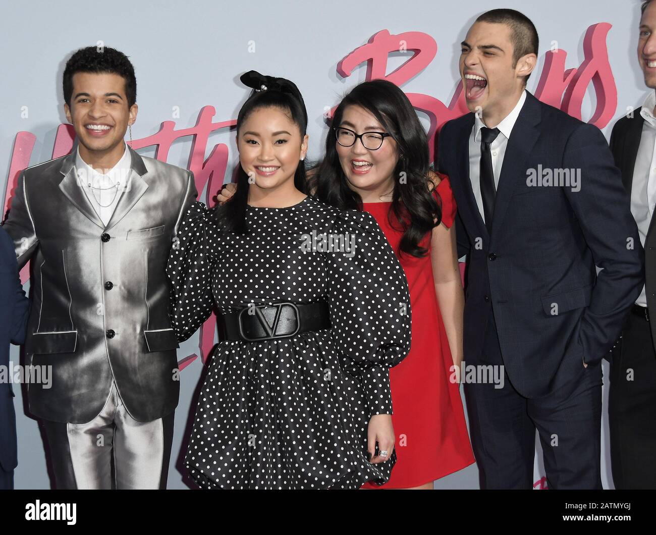 Los Angeles, USA. 03rd Feb, 2020. (L-R) Jordan FIsher, Lana Condor ...