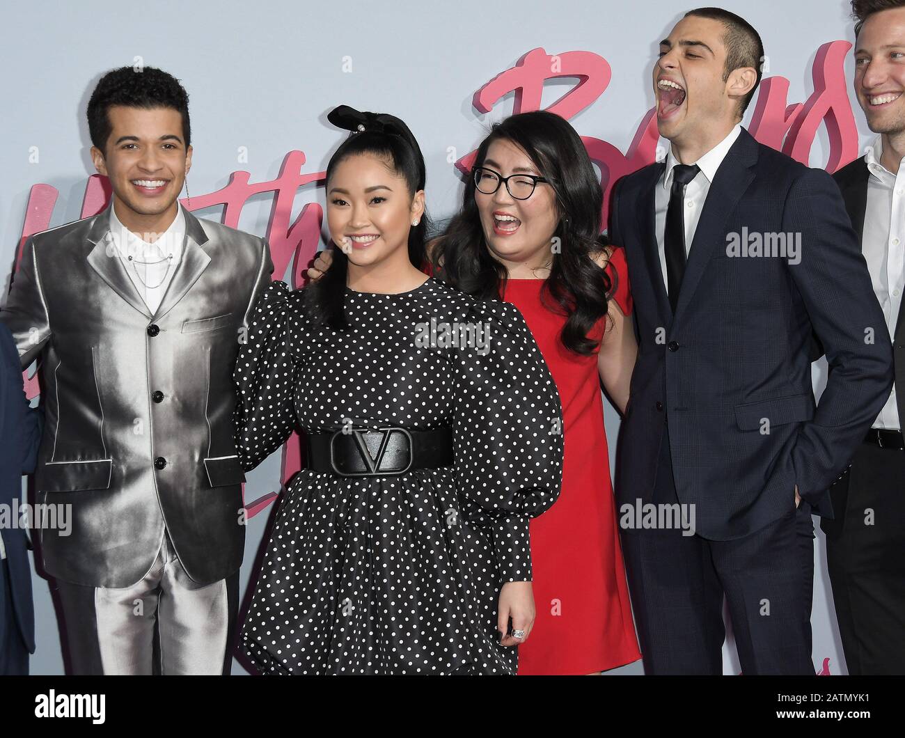Los Angeles, USA. 03rd Feb, 2020. (L-R) Jordan FIsher, Lana Condor ...