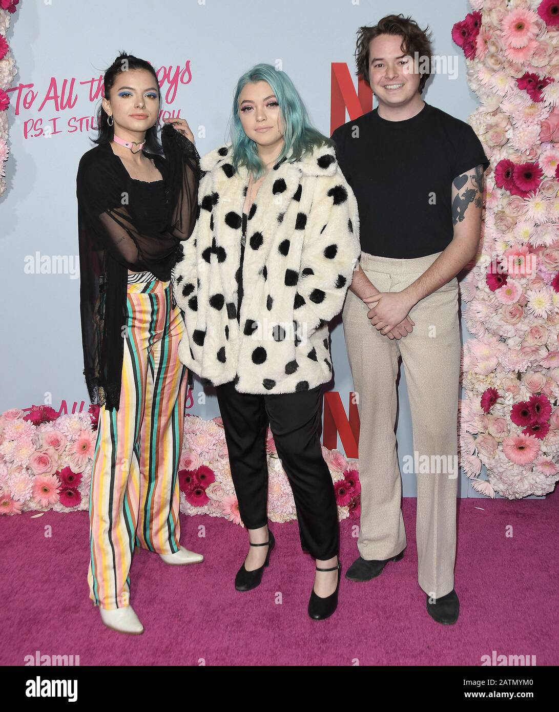 Los Angeles, USA. 03rd Feb, 2020. Hey Violet arrives at the Netflix's ...
