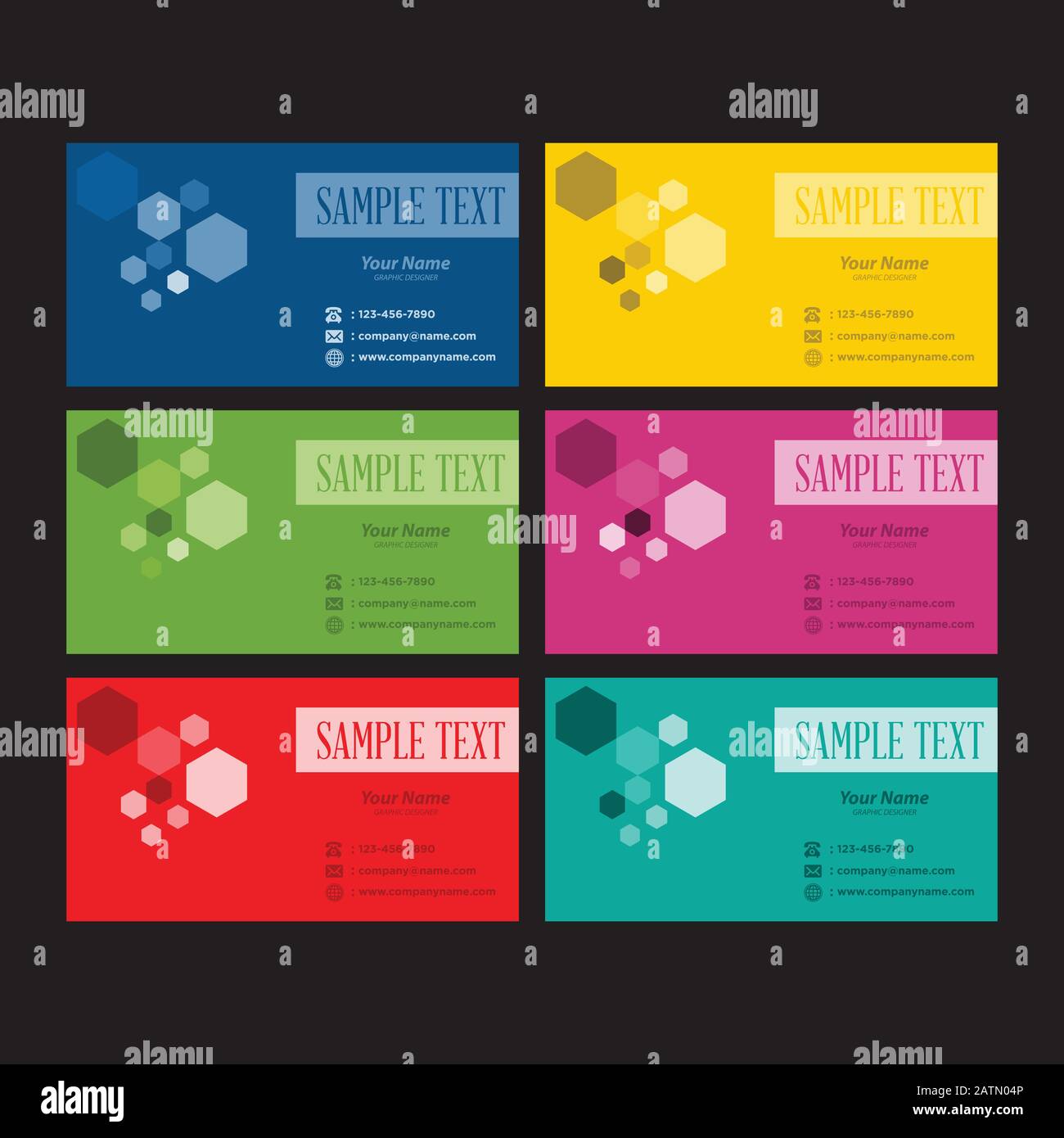 Id card design vector vectors hi-res stock photography and images - Alamy