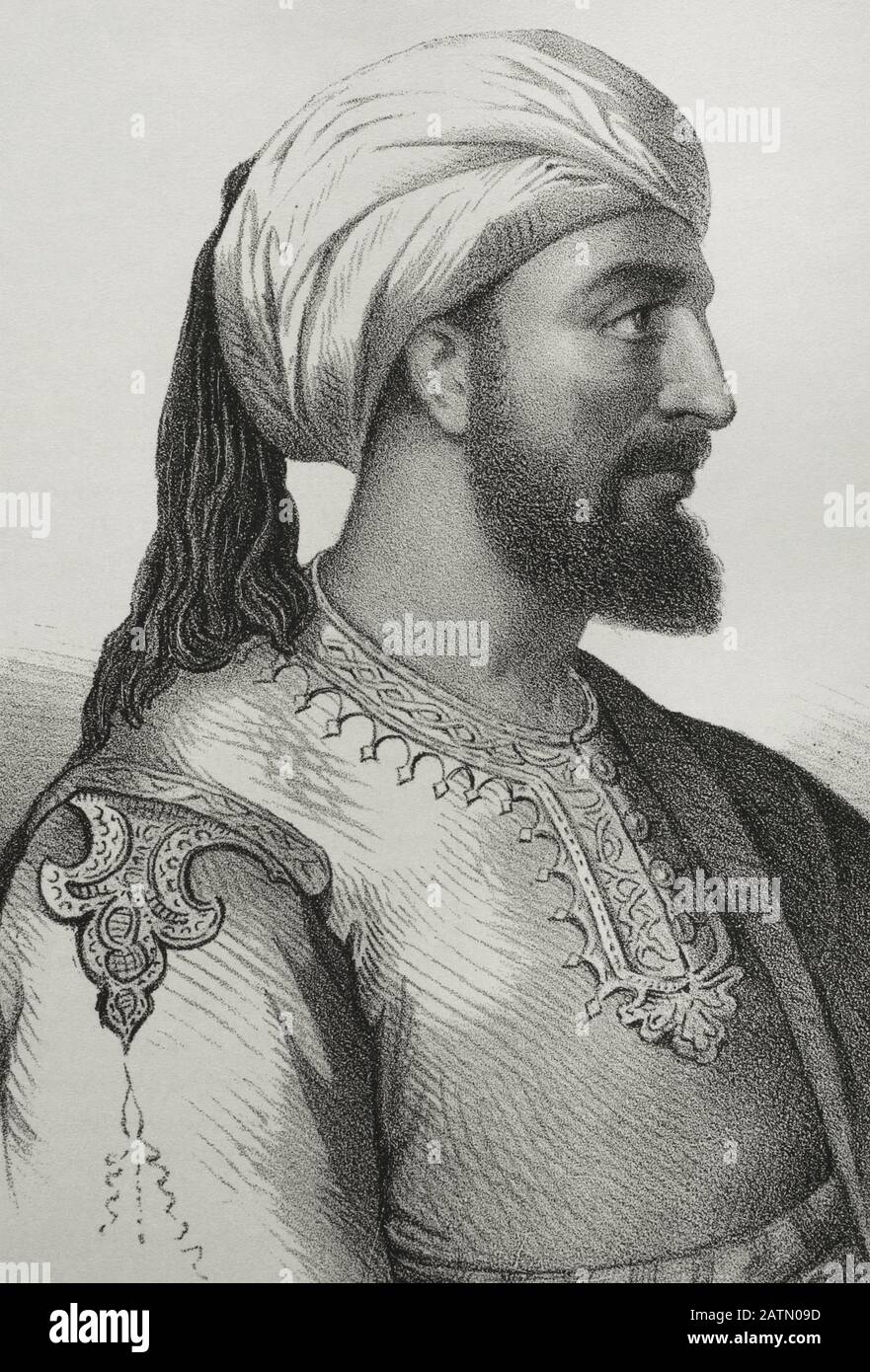 Abderramán I (731-788). Emir musulmán de Al-Andalus (756-787). Emir de ...