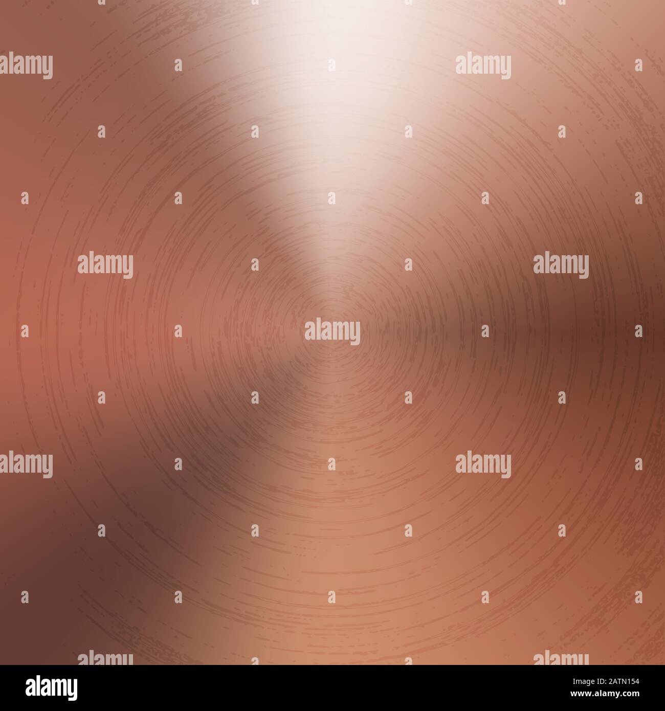 Radial polished texture copper metal background. Vector textured ... Radial polished texture copper metal background. Vector textured ...