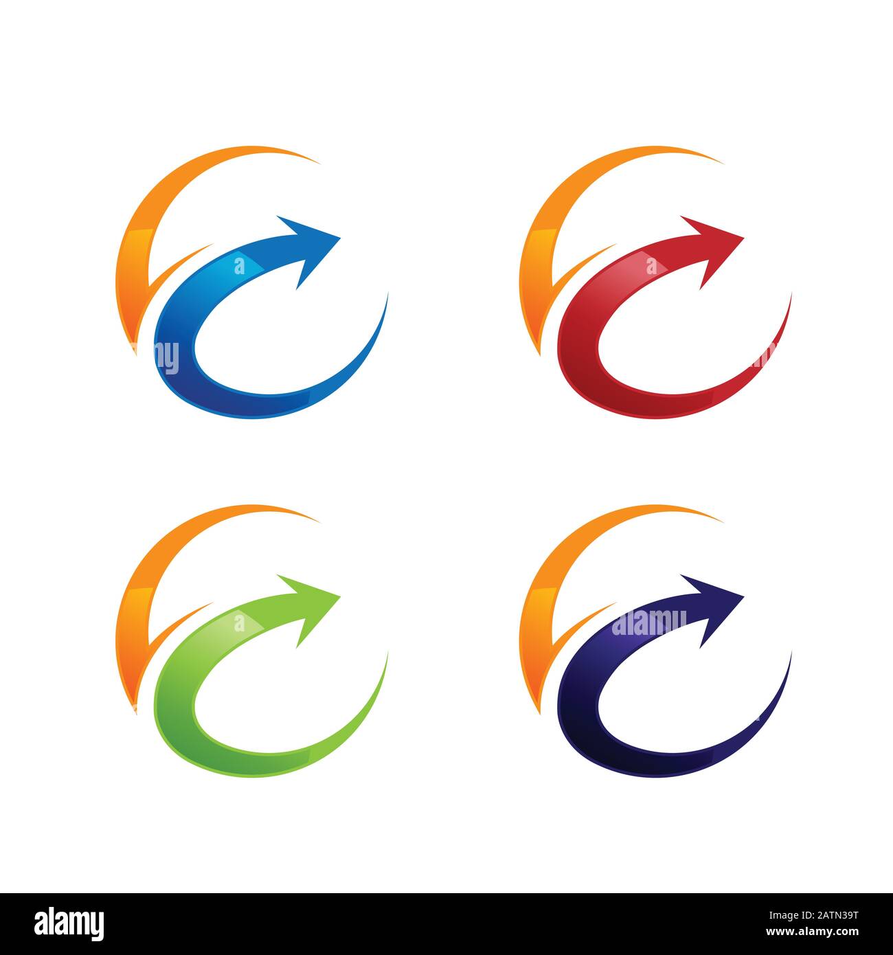 airplane flying around Icon Vector, airplane flying around Stock Vector ...