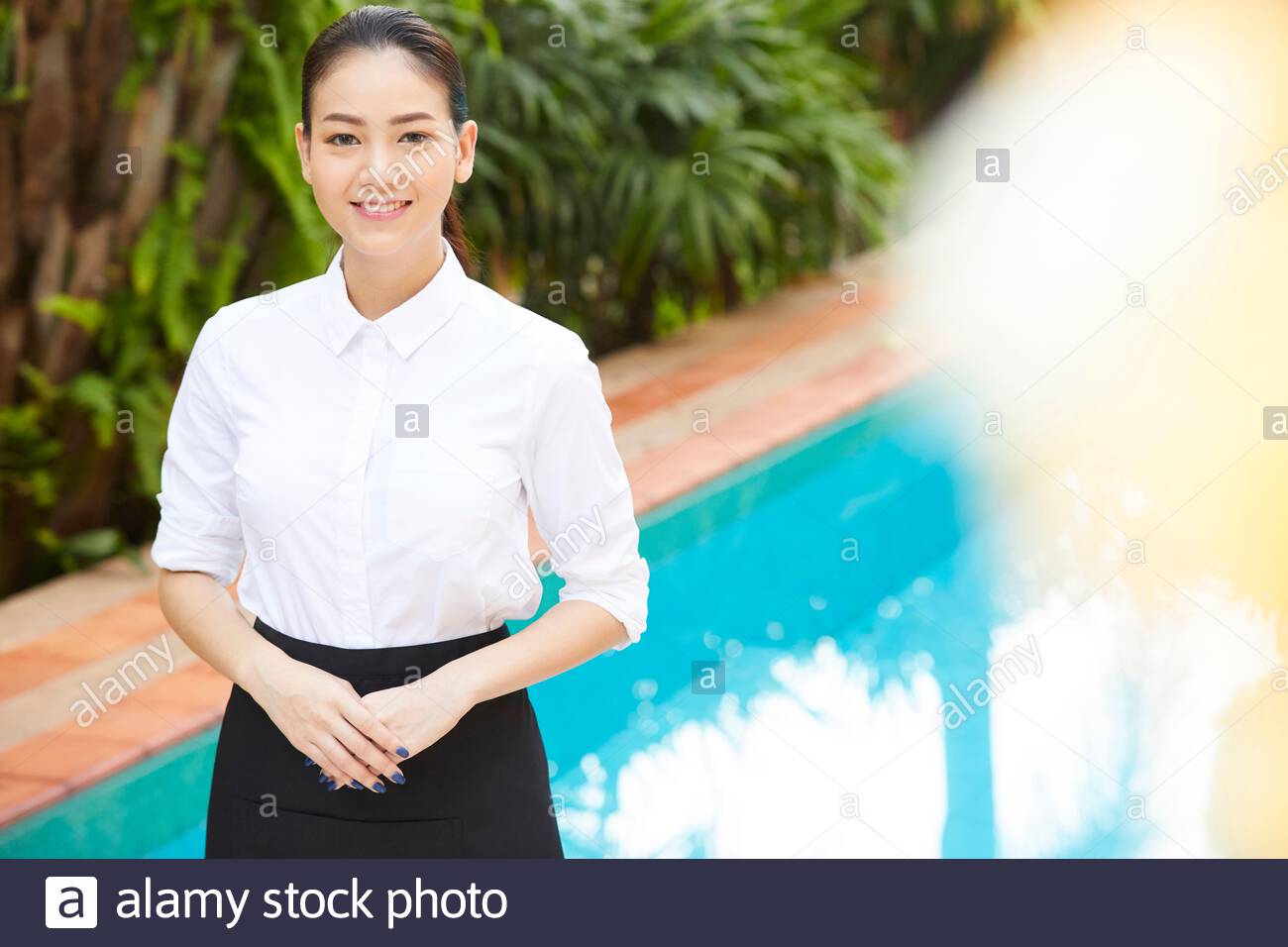 Resort Employee High Resolution Stock Photography and Images - Alamy