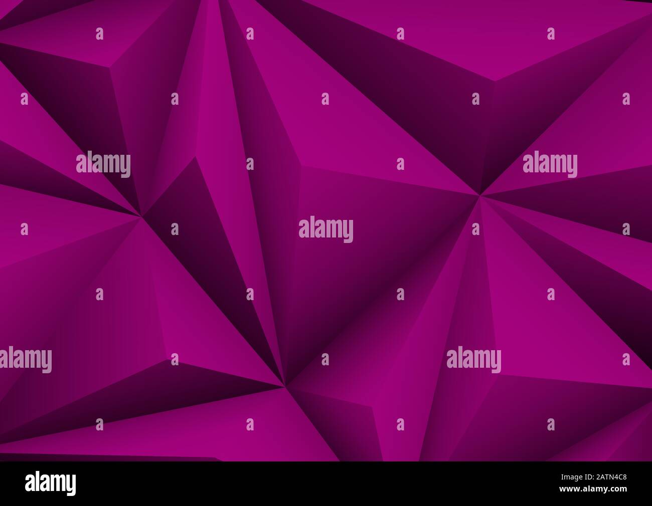 Abstract geometric purple background. Folded paper in shape triangle ...