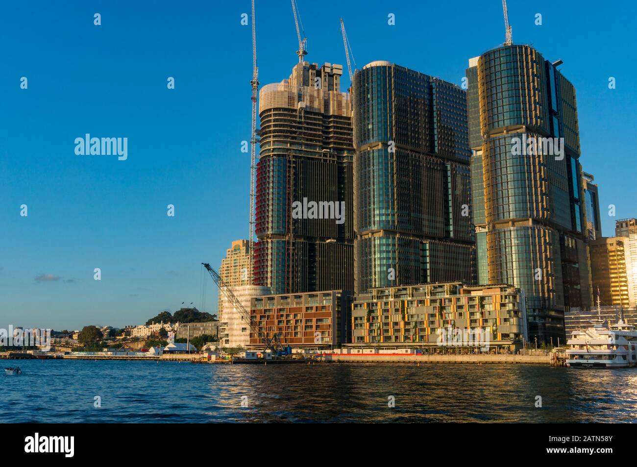 Barangaroo construction works hi-res stock photography and images - Alamy