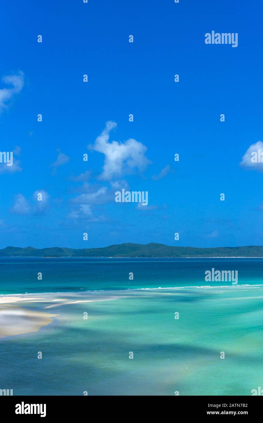 Tropical lagoon landscape, nature background Stock Photo - Alamy