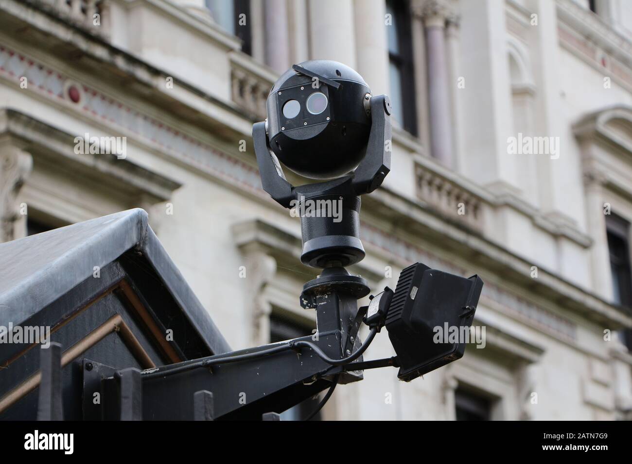 Surveillance with a smile Stock Photo - Alamy