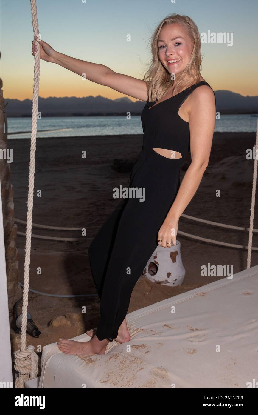 Hurghada, Egypt. 03rd Feb, 2020. Christin Stalling, Miss Lower Saxony ...