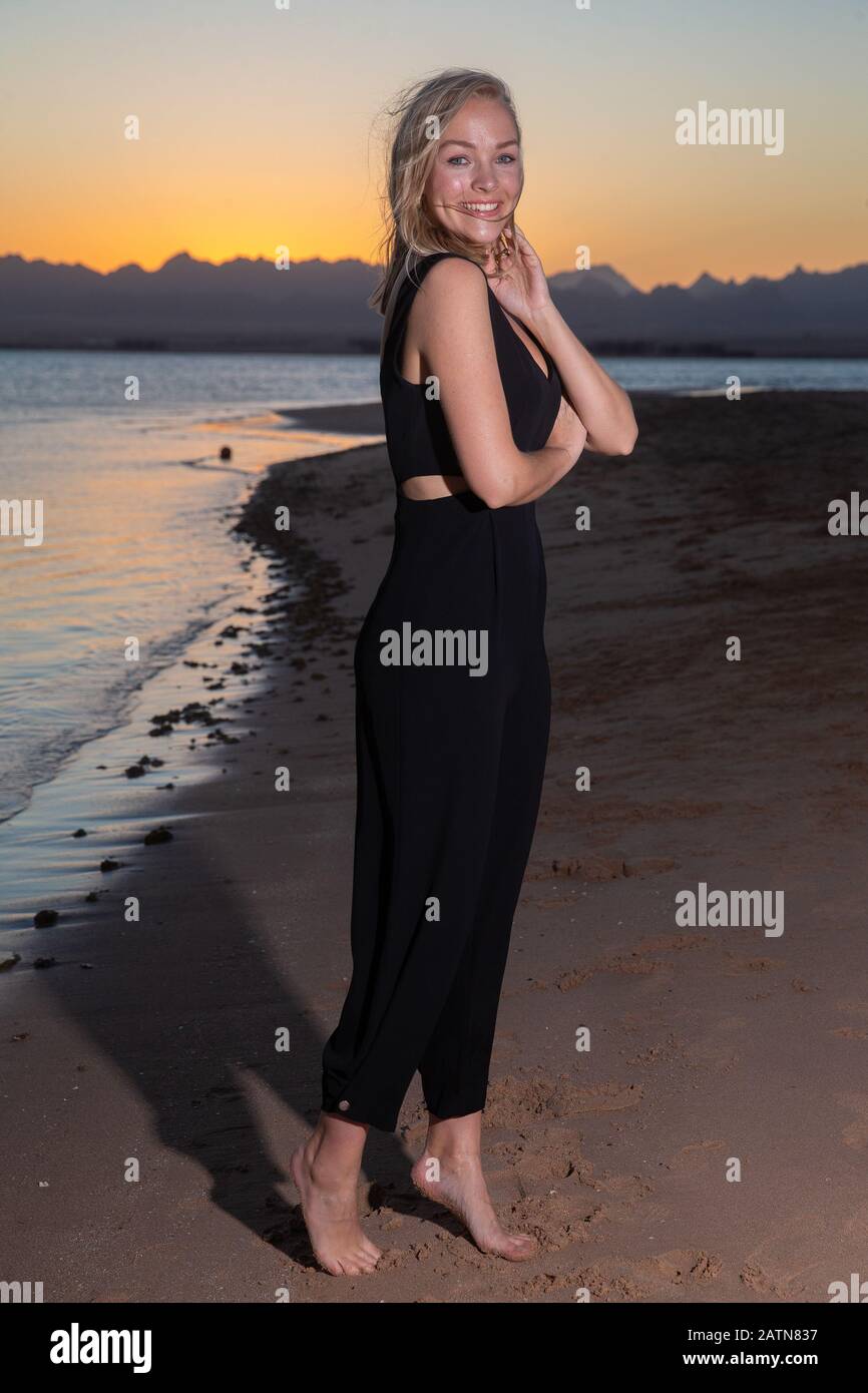 Hurghada, Egypt. 03rd Feb, 2020. Christin Stalling, Miss Lower Saxony ...