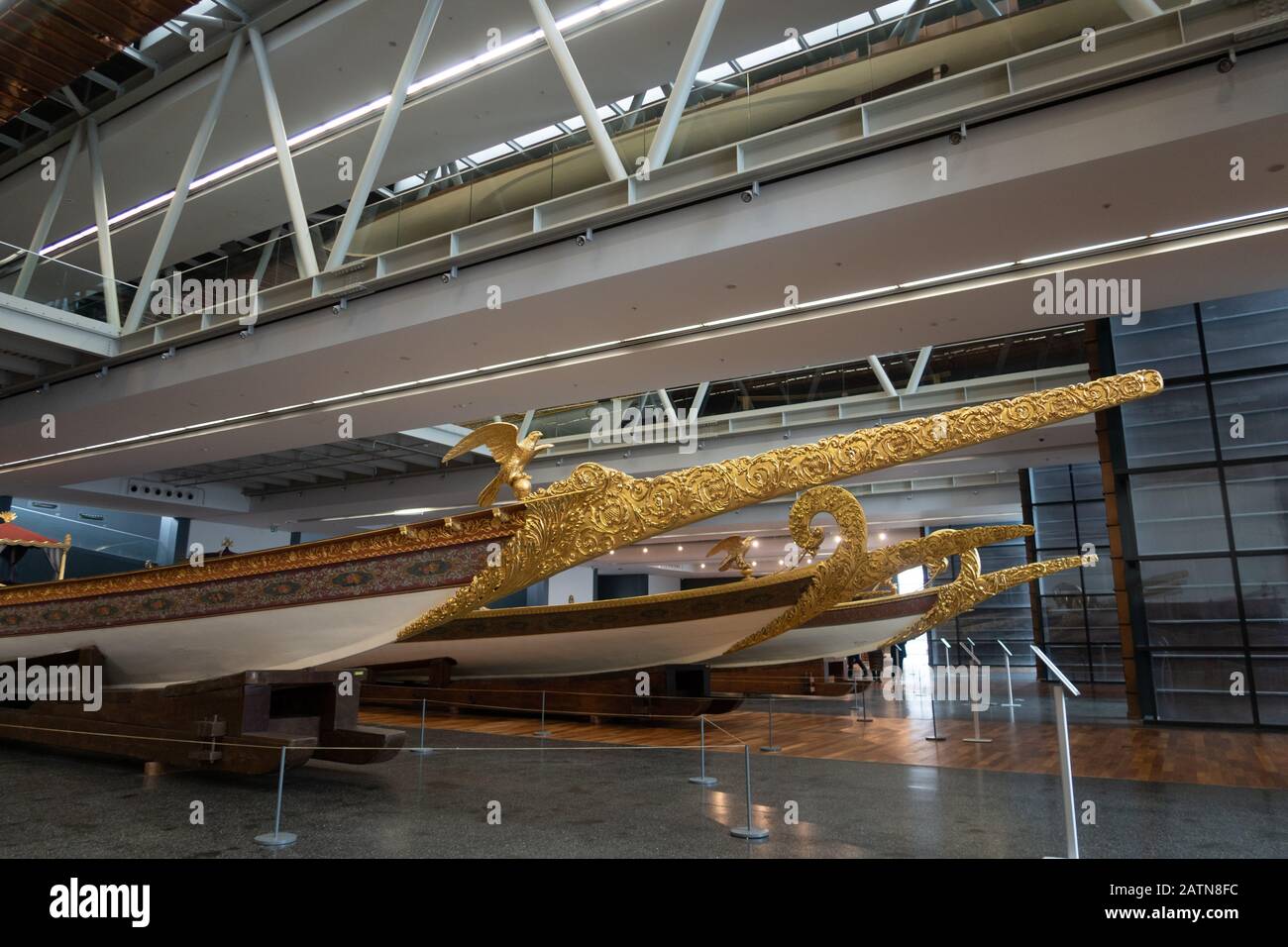Istanbul, Turkey - Jan 12, 2020: imperial caiques, mostly from the 19th ...