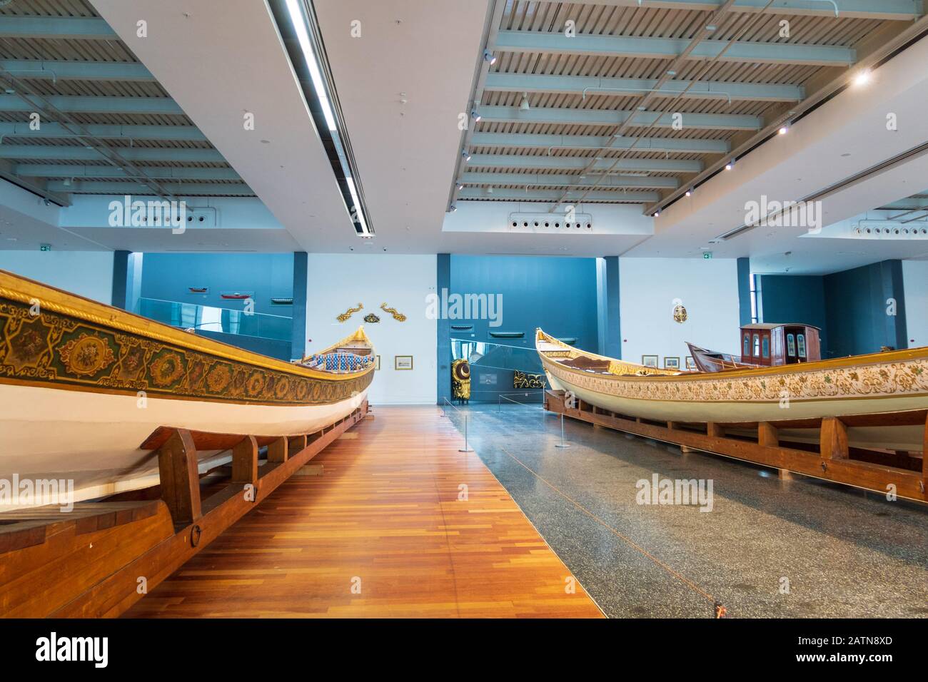 Istanbul, Turkey - Jan 12, 2020: imperial caiques, mostly from the 19th ...