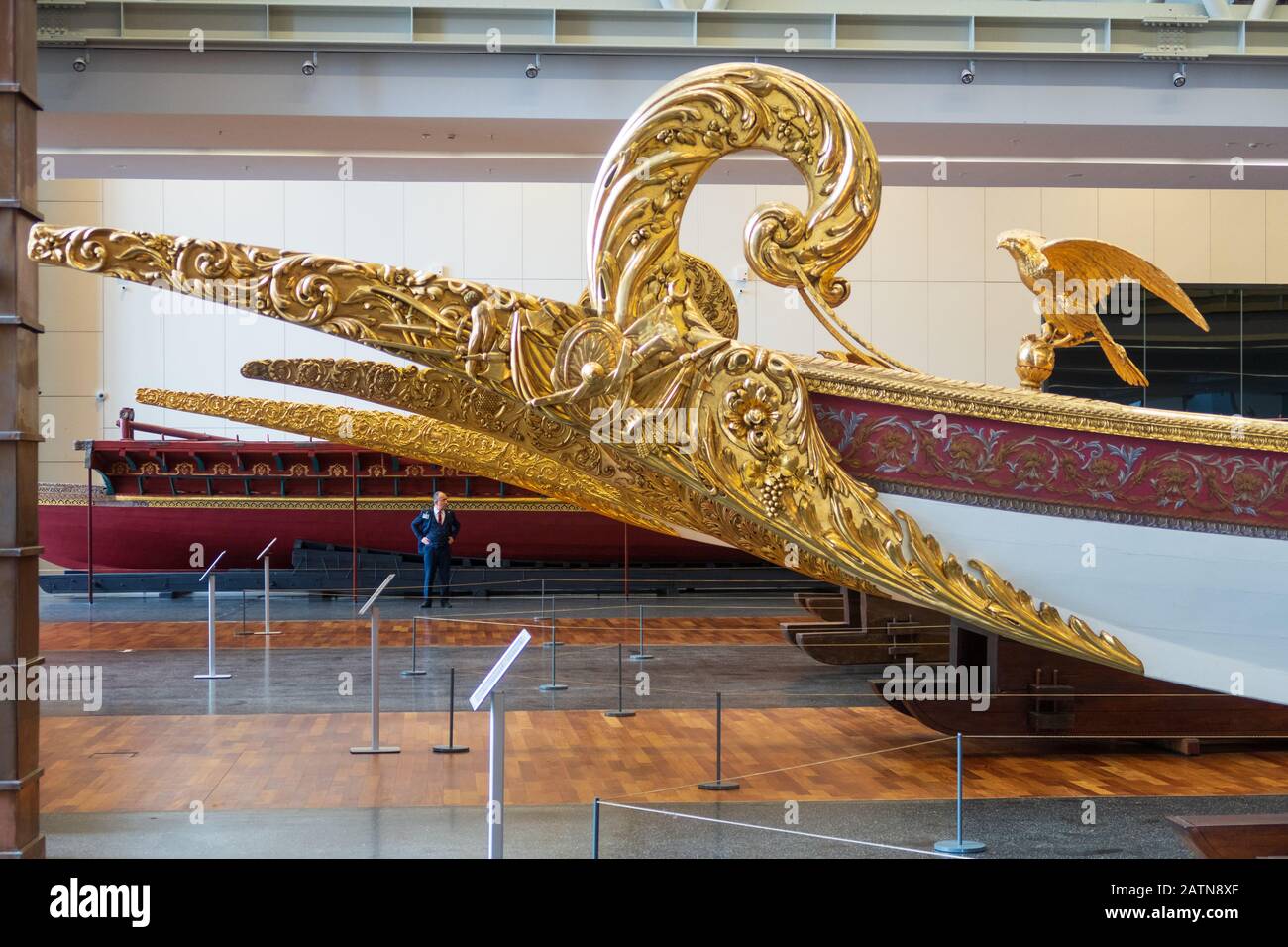 Istanbul, Turkey - Jan 12, 2020: imperial caiques, mostly from the 19th ...