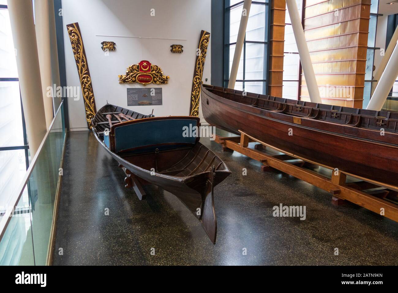 Istanbul, Turkey - Jan 12, 2020: Items displayed for Exhibition in The ...